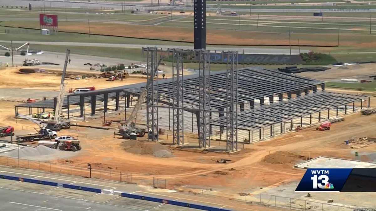 Talladega Superspeedway's infield renovation taking shape