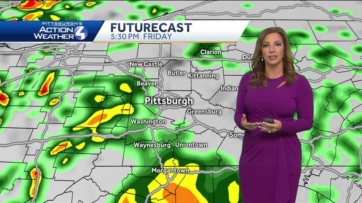 Pittsburgh's Action Weather Forecast: Threat of rain and storms this ...