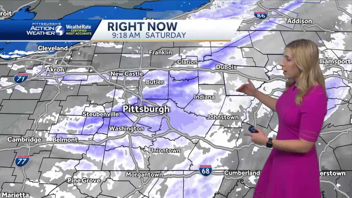 Morning Snow Squalls , Otherwise Cold & Breezy