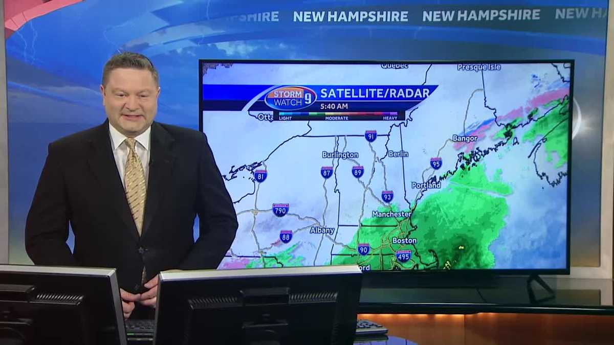 Watch: Sunday showers