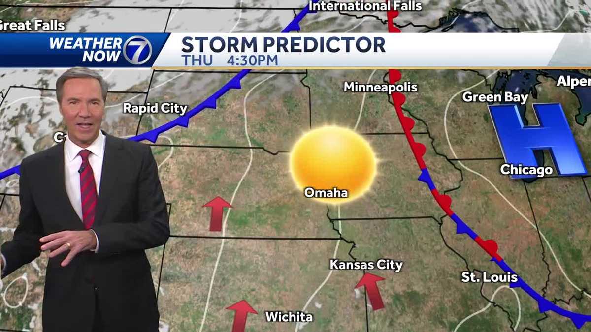 Sunny for Thursday in Omaha, high fire danger developing