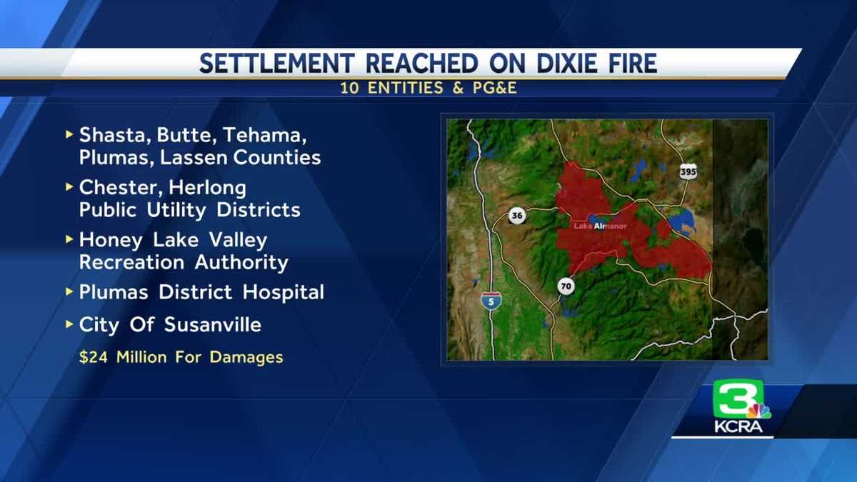 PG&E in court for Zogg Fire, reaches million dollar settlement for ...