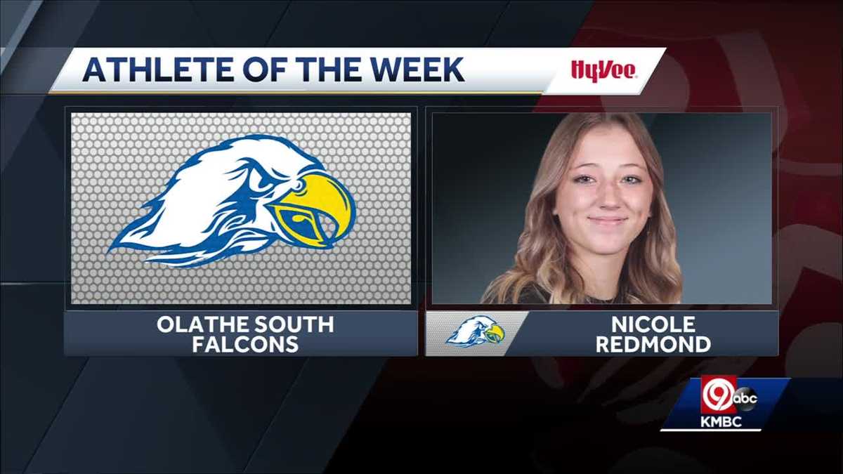 Olathe South High School's Nicole Redmond named Athlete of the Week