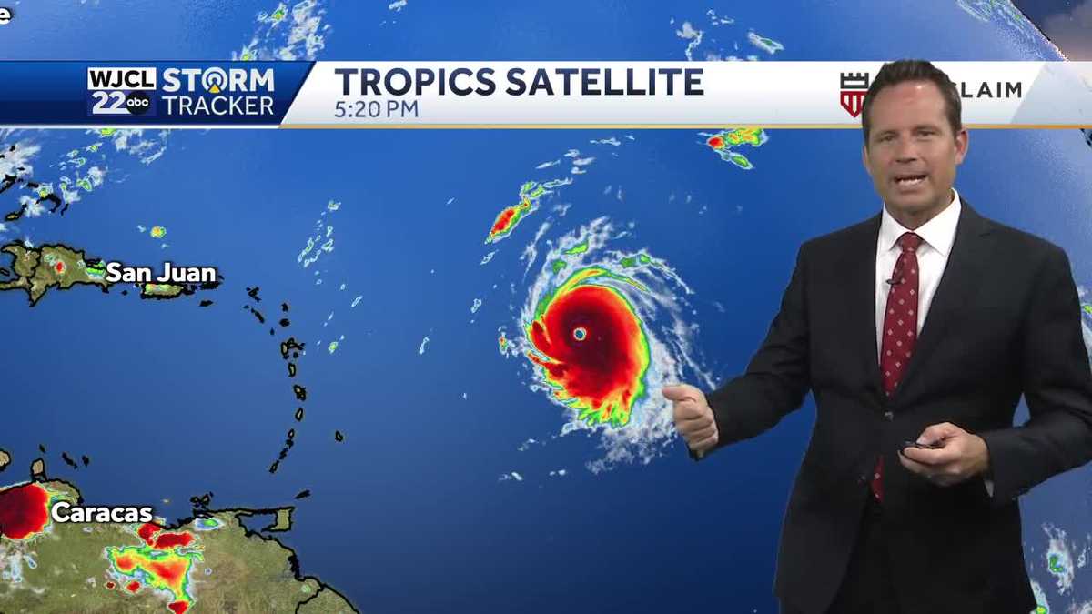 Savannah: Tracking Hurricane Lee and the latest forecast track