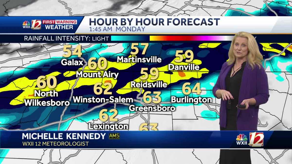 Pleasant Saturday Evening Plus Rain Chances Returning Late Sunday