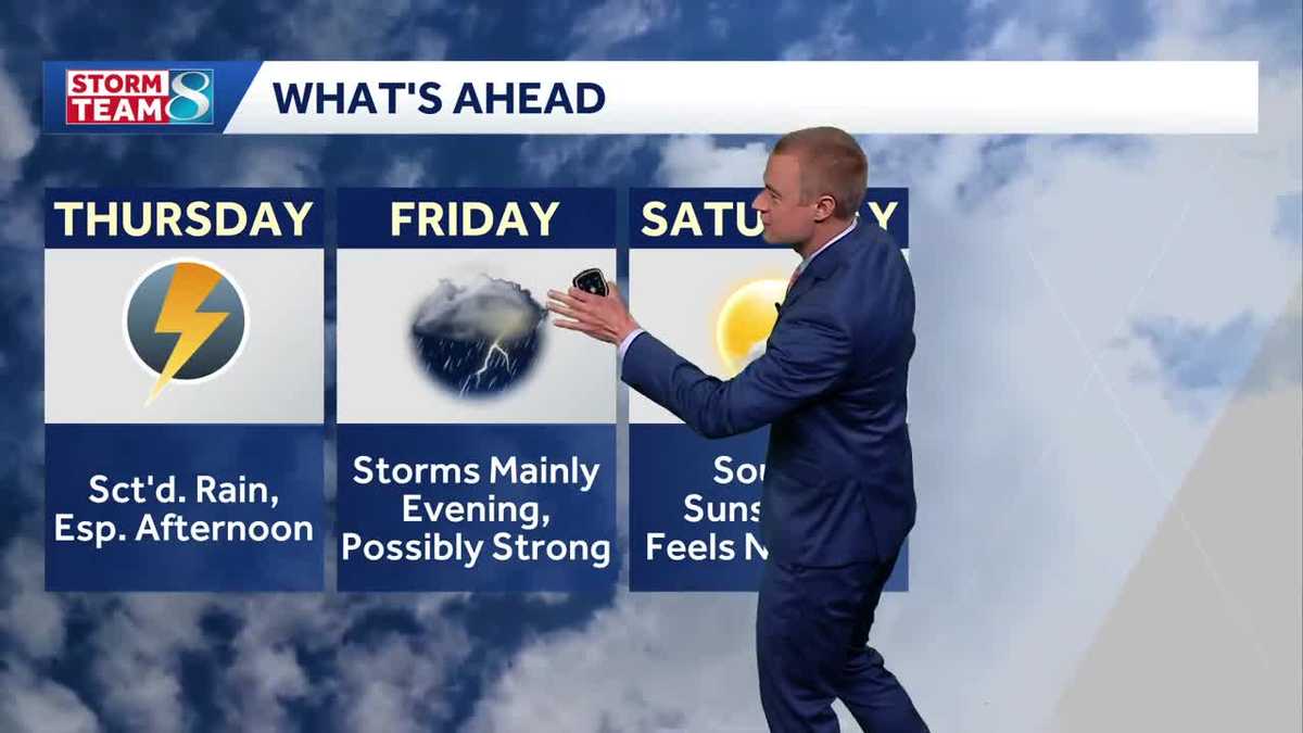 Des Moines weather: Tracking storm chances Thursday and Friday