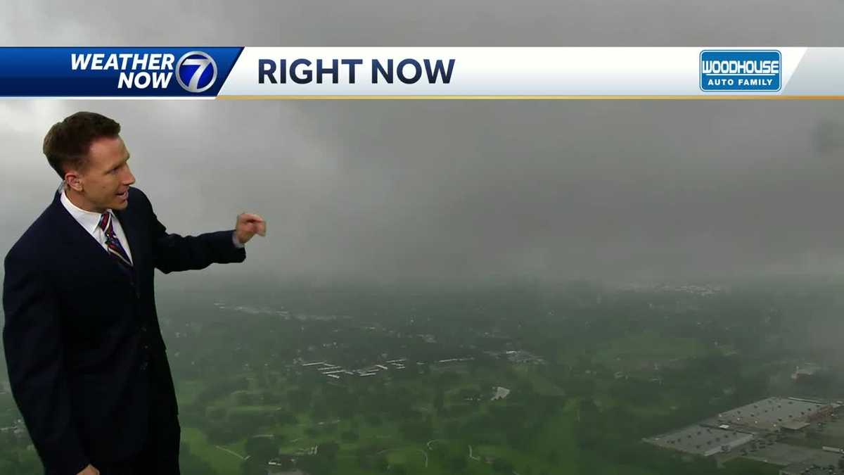 Low rain chances Wednesday, a few storms back Thursday, Friday