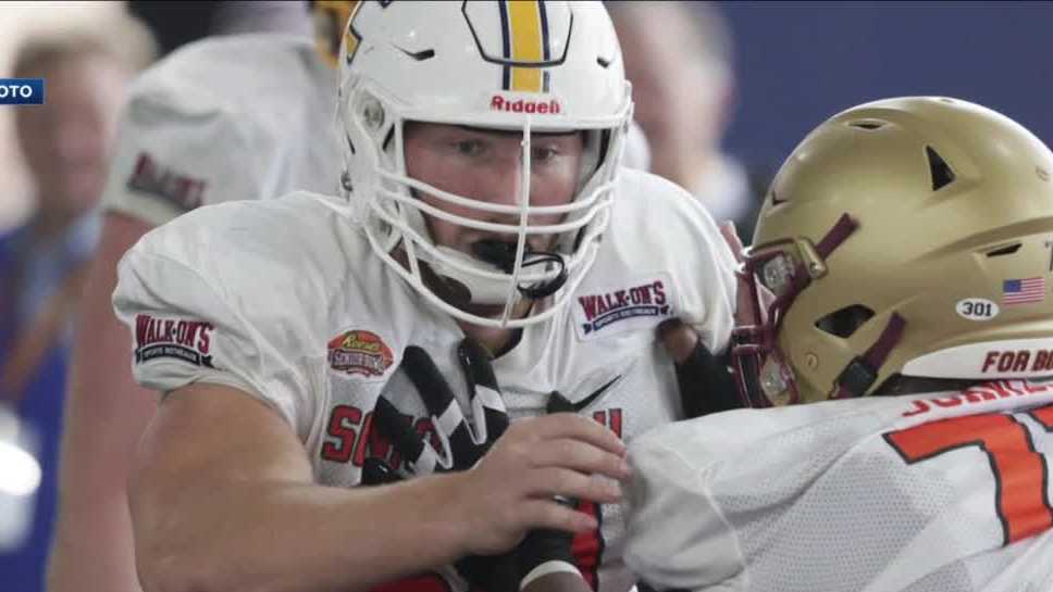 New England Patriots draft OL Cole Strange