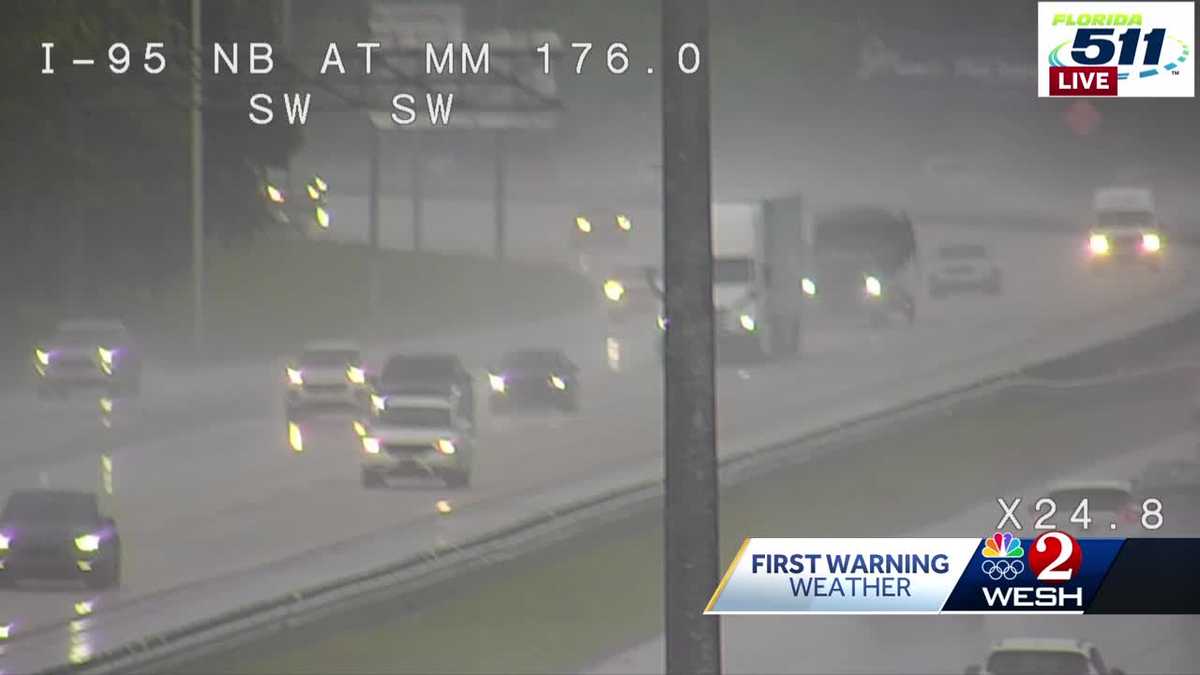 Rounds of storms impact Monday’s commute in Central Florida