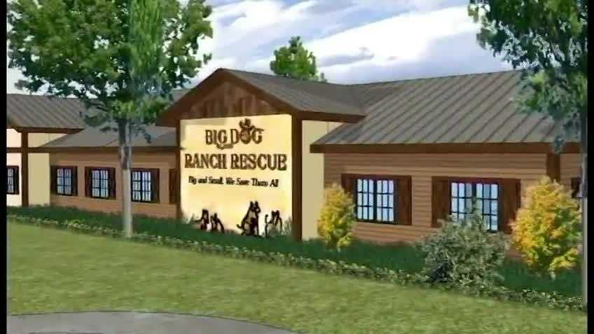 Rendering of new Big Dog Ranch facility