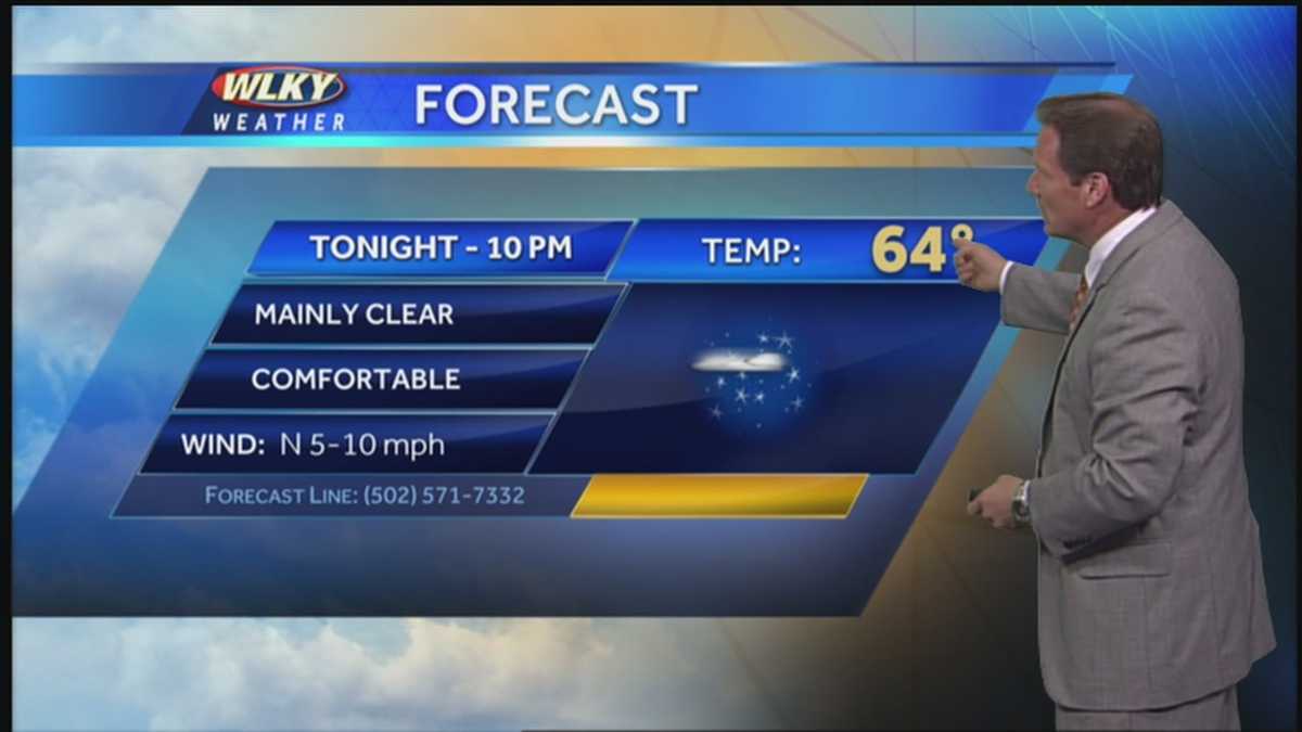 Clear, pleasant weather continues overnight