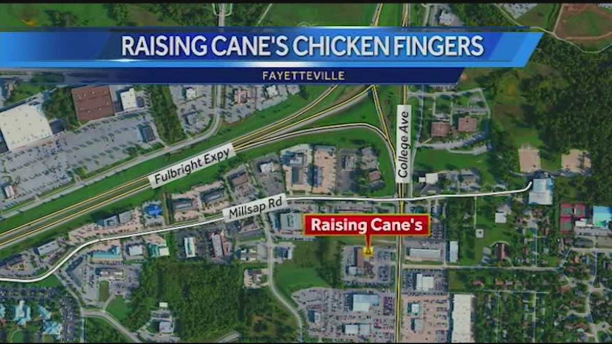 Rasing Cane's opening today