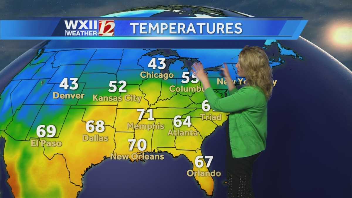 Michelle and your Wednesday weather forecast