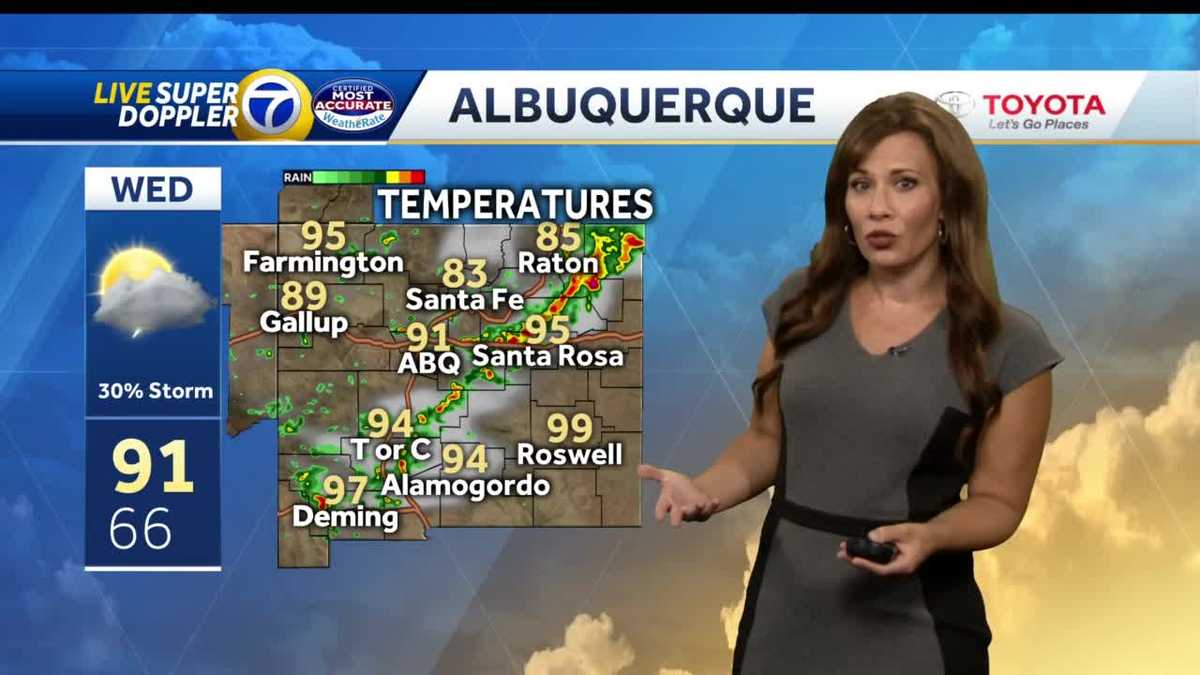 Moisture coming to parts of the state