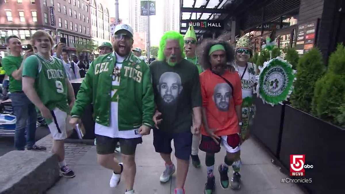 Boston Celtics fans pumped for Game 4, ready for parade