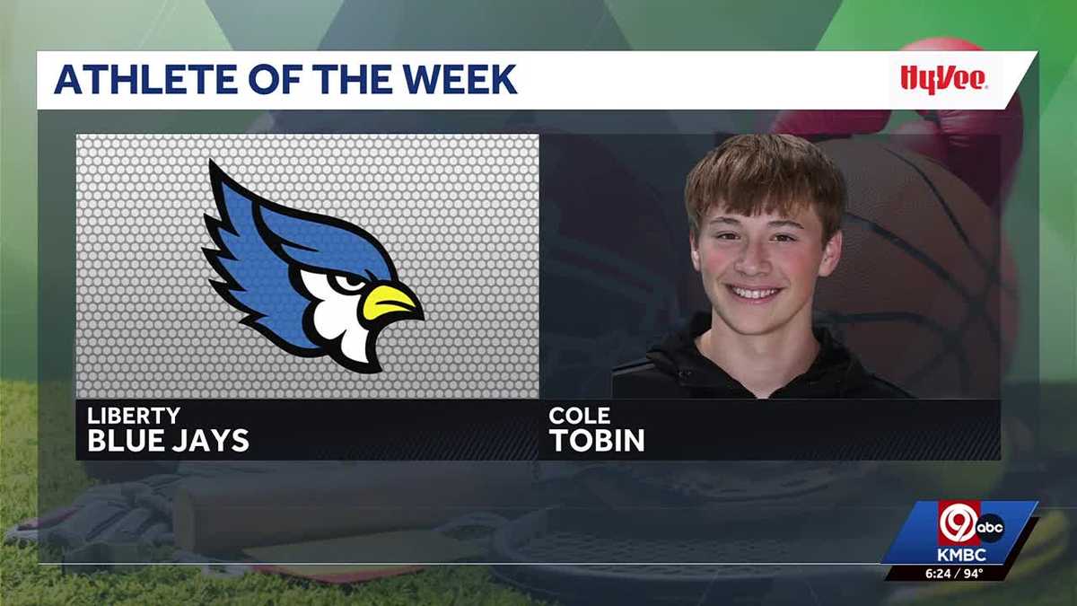 Liberty swimmer Cole Tobin named KMBC-Hy-Vee Athlete of the Week