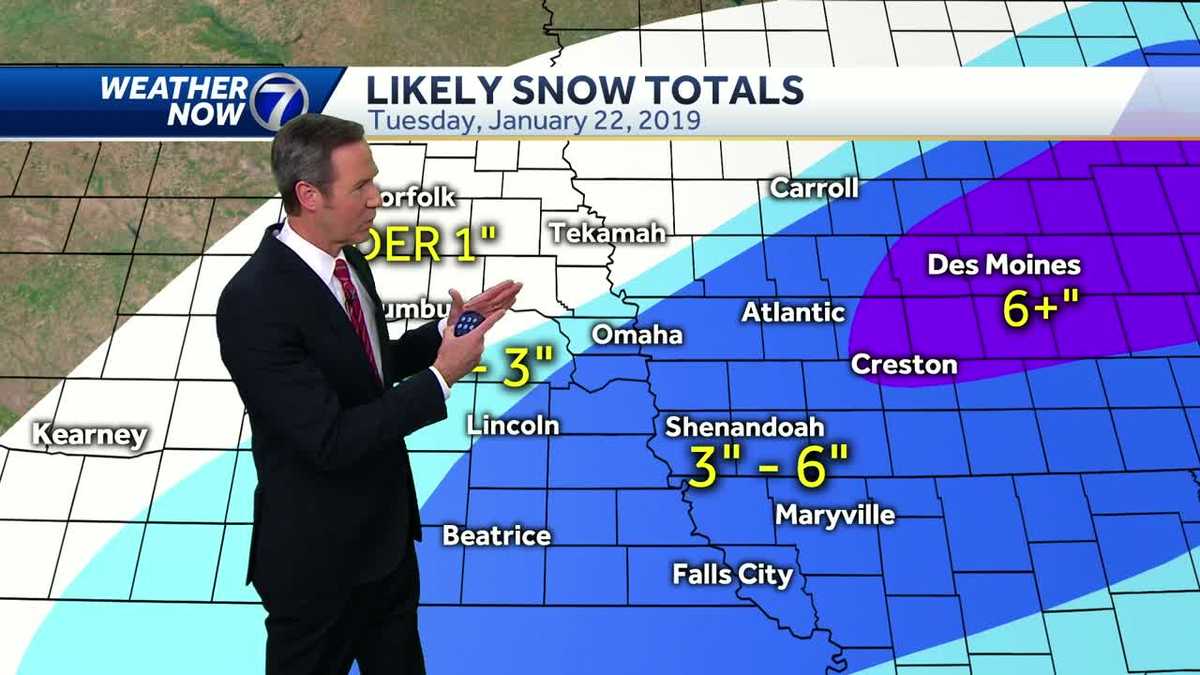 Snow causing problems