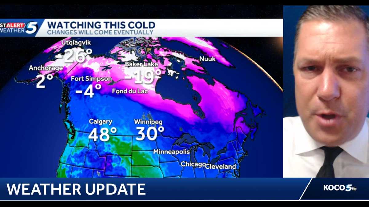 Signs of "real winter cold" on the way?