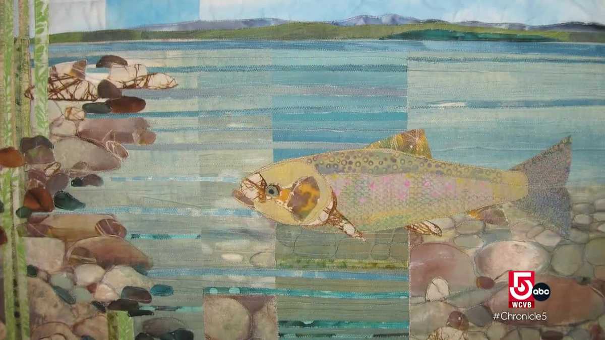 Artist's work inspired by Maine's rugged coast