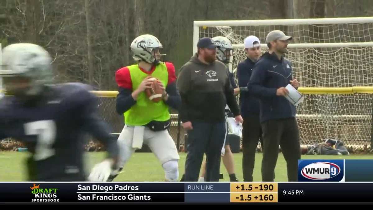 UNH football's Rick Santos prepares for first game as head coach