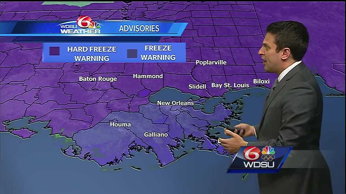 Monday forecast: Some sunshine and cold temperatures