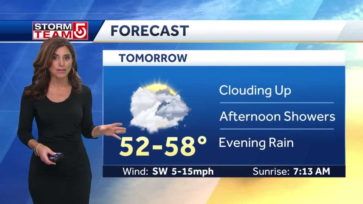 Video: Rain to usher in the new year