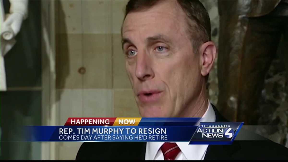 What's next now that Rep. Tim Murphy is resigning