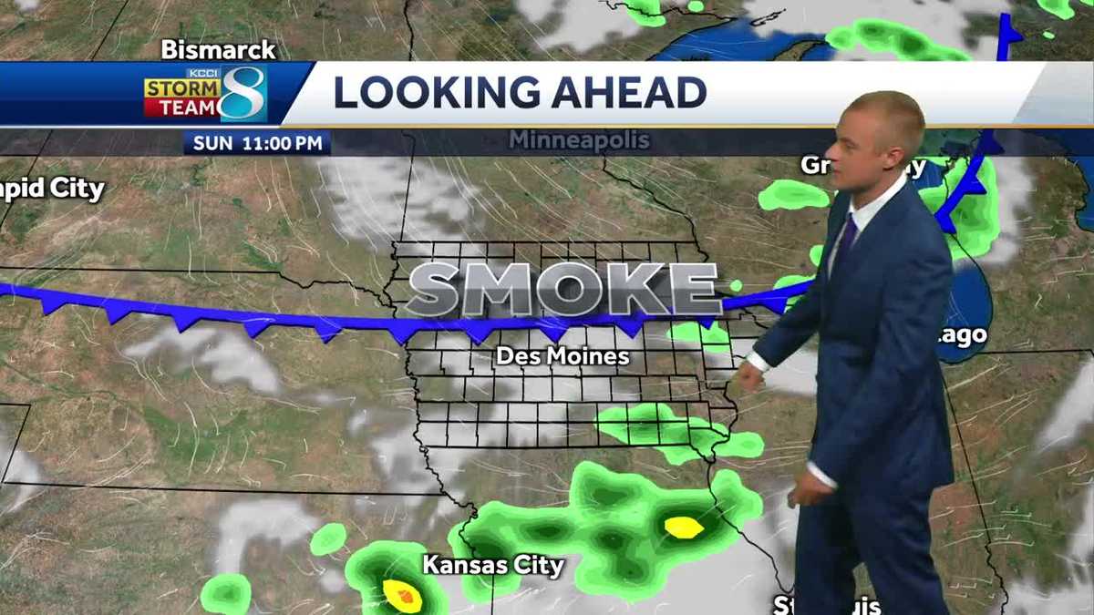 Air quality starts improving and humidity drops Monday
