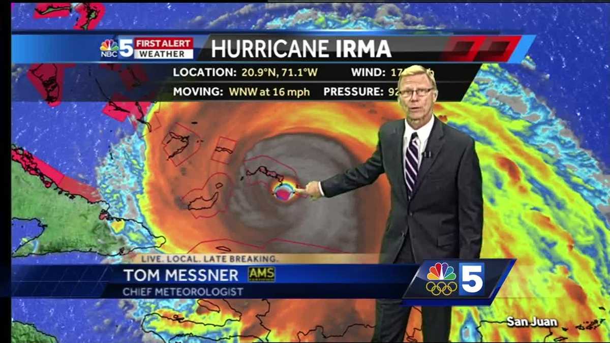Video: Tom Messner is looking at 2 hurricanes and rain locally
