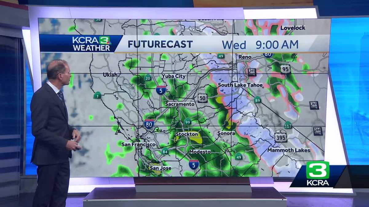 Northern California forecast: Tuesday fog. Rain, snow Wednesday