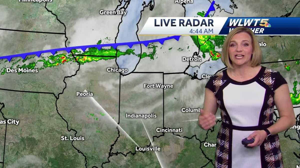 Hot today, storms tonight