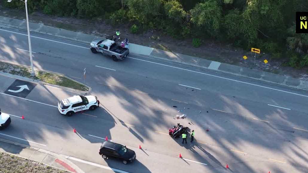 1 dead after crash involving pickup truck and motorcycle in Port Charlotte