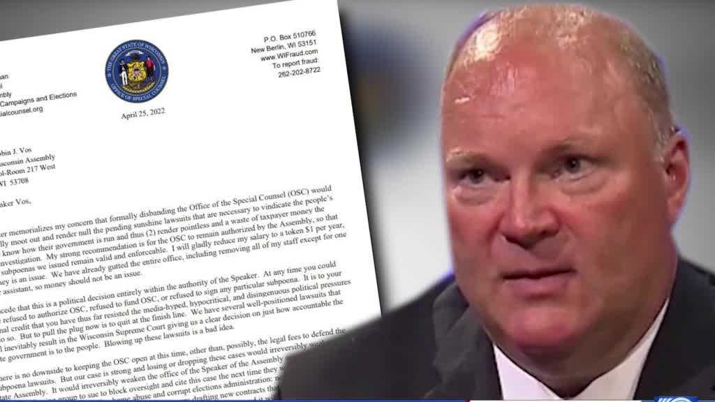 Robin Vos extends taxpayer-funded review of 2020 Wisconsin election