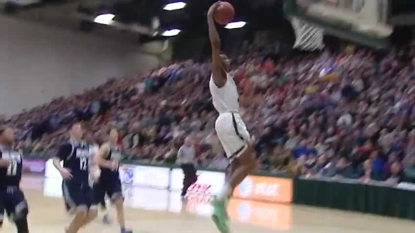 Rice Memorial's, Kendrick Gray, dunk