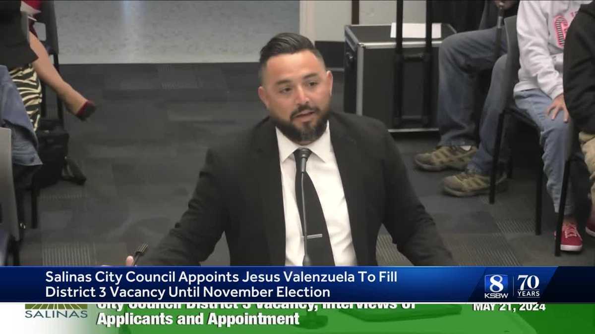 Salinas City Council appoints District 3 councilmember