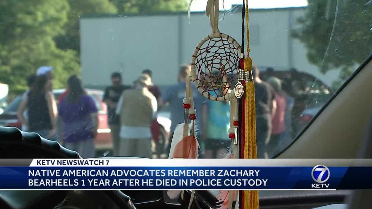 Native American advocates remember Zachary Bearheels 1 year after he ... Native American advocates remember Zachary Bearheels 1 year after he ...