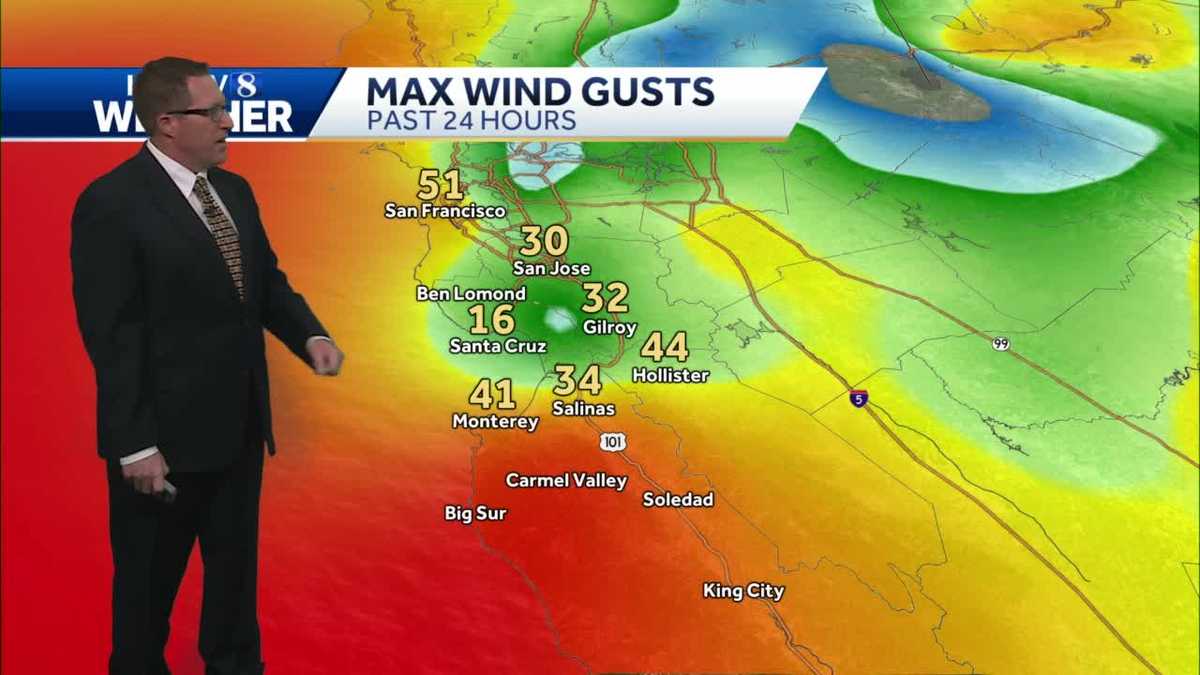 KSBW 8 Weather for May 20