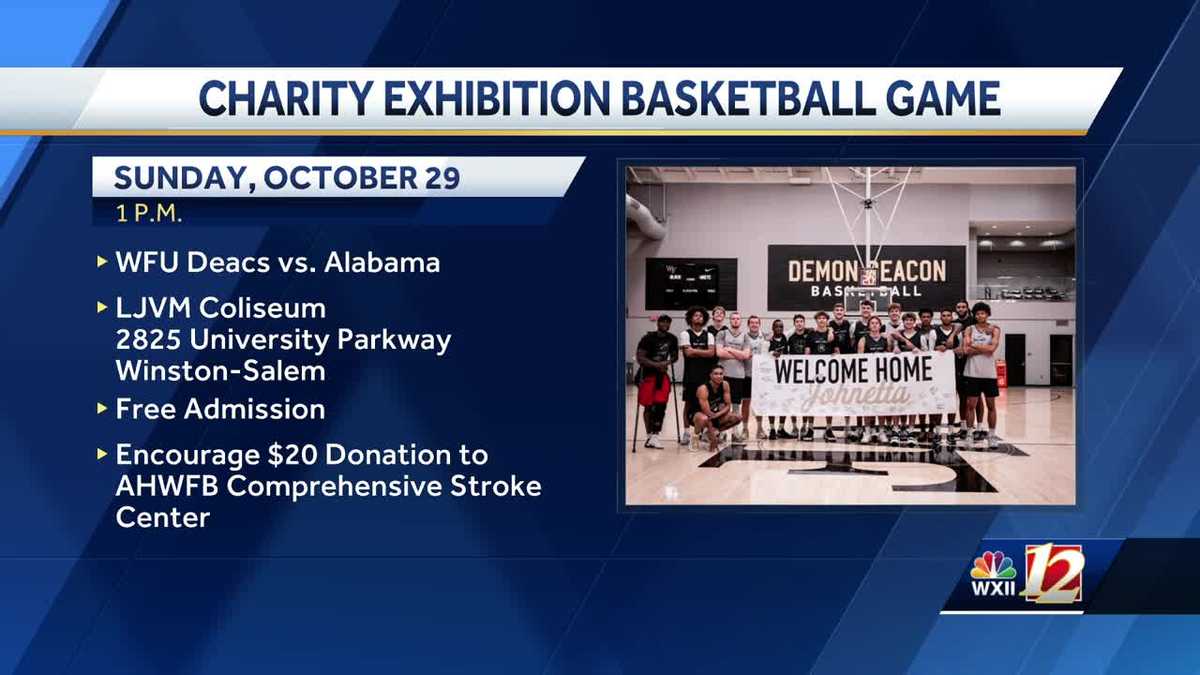 Demon Deacs Basketball charity game supports ahwfb Stroke Center
