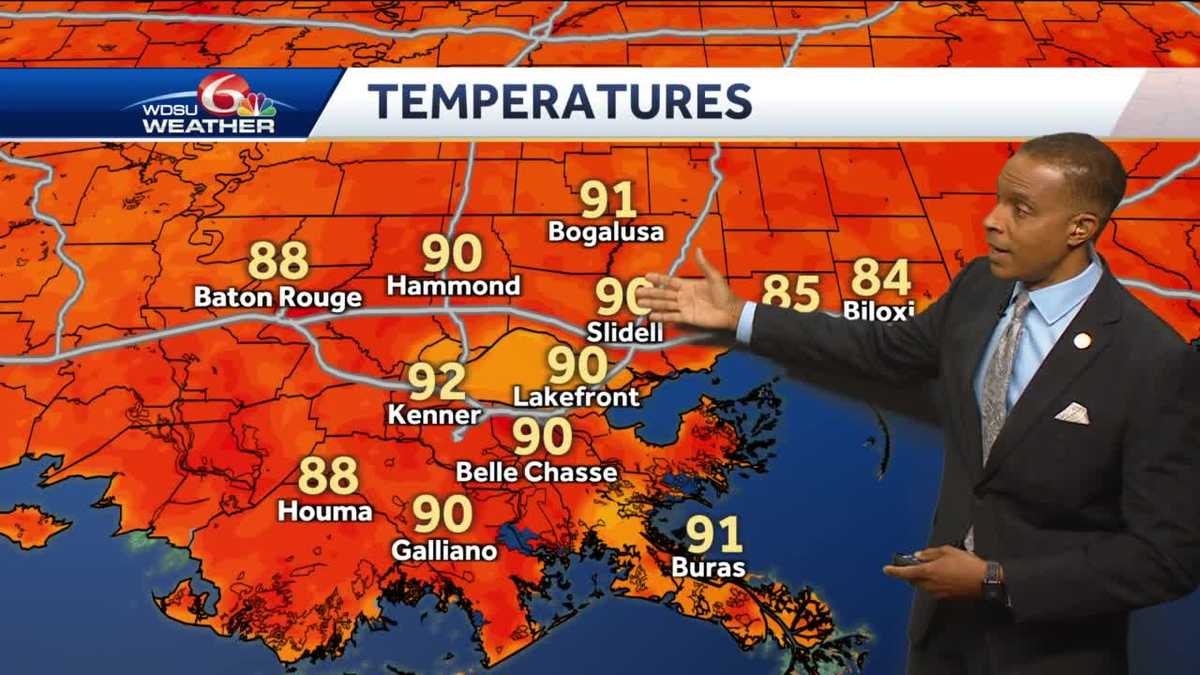 A hot and humid Tuesday