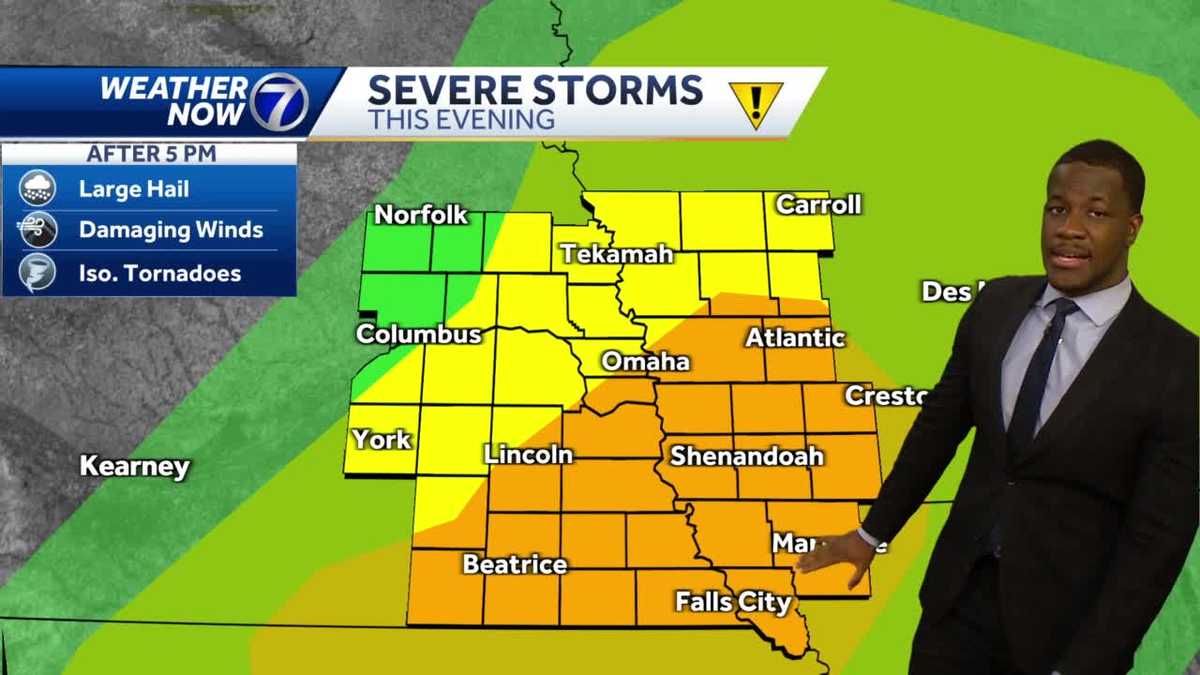 Tracking Severe Storms Wednesday Evening