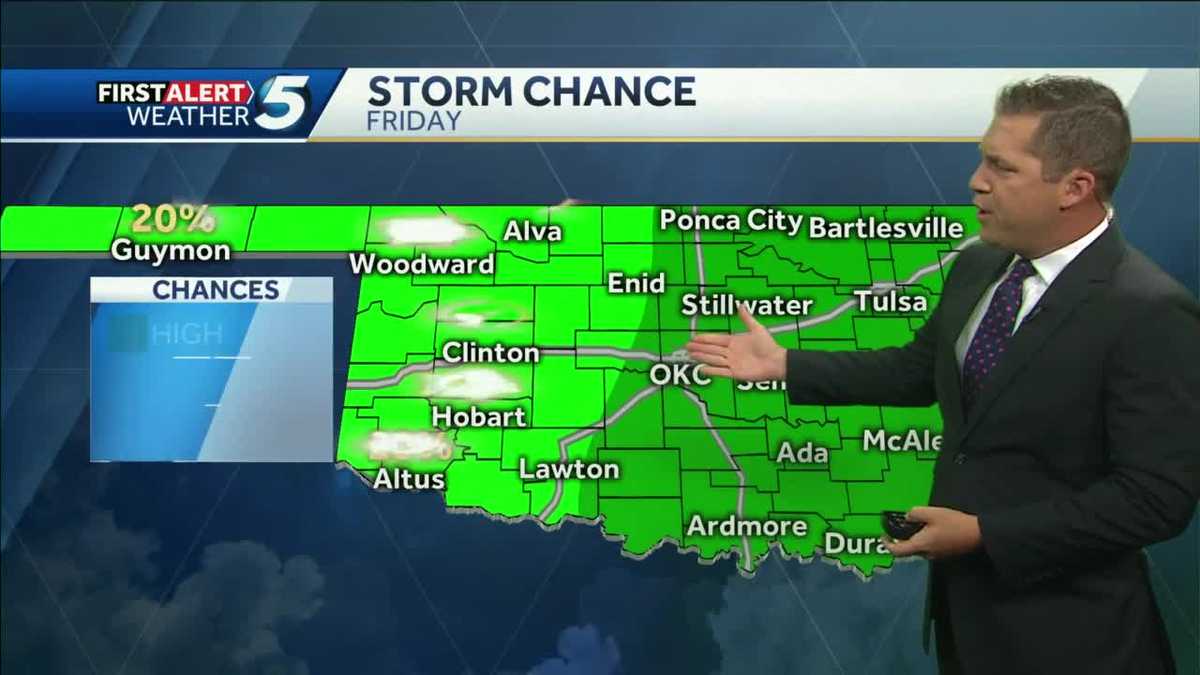 Storm chance increasing!