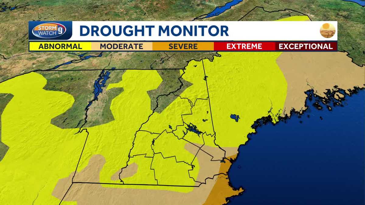 New Hampshire drought update: Severe drought seen at coastline