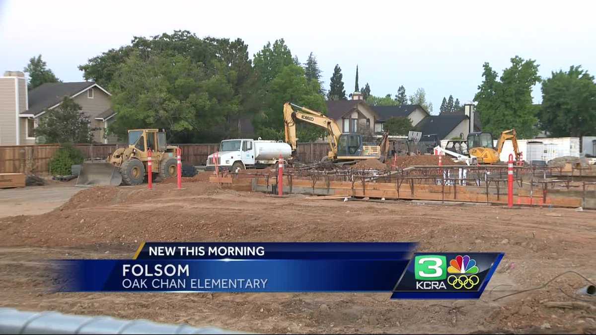 Folsom students welcomed back to school with construction