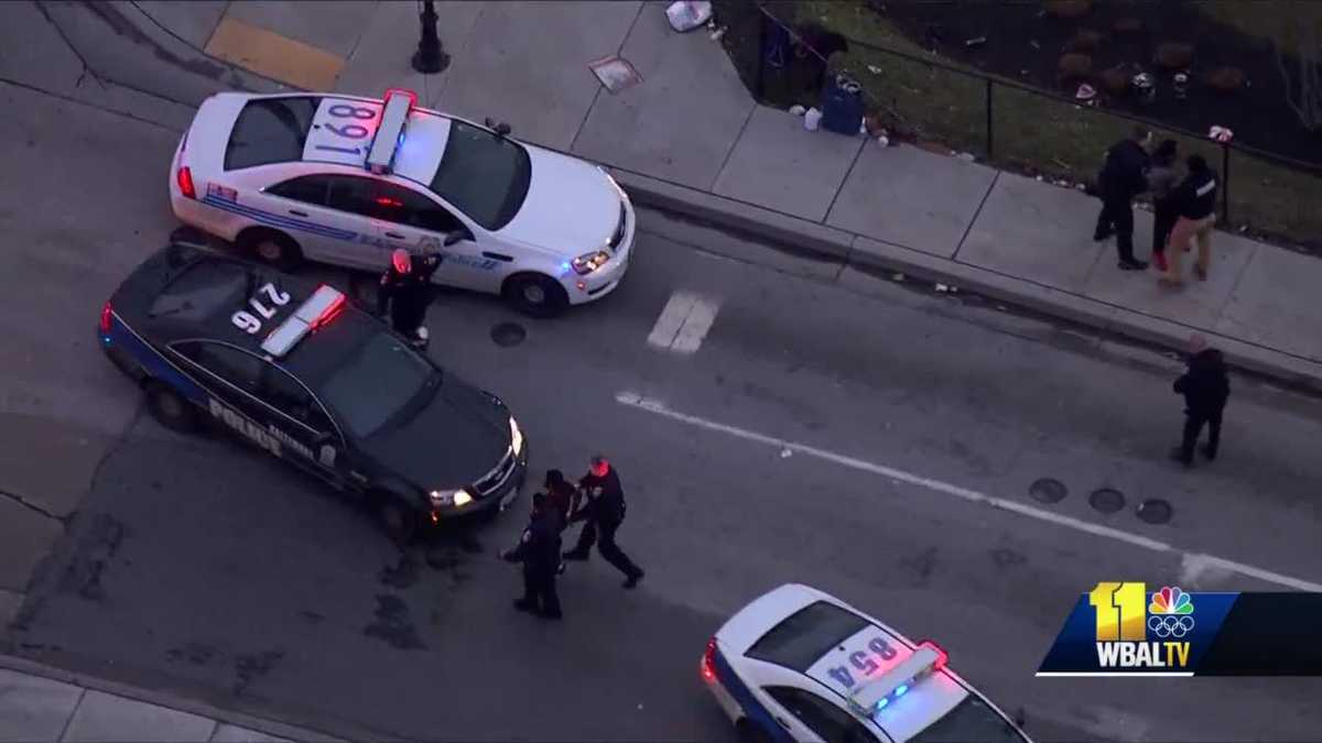 Police say Baltimore officers injured during scuffle with squeegee workers