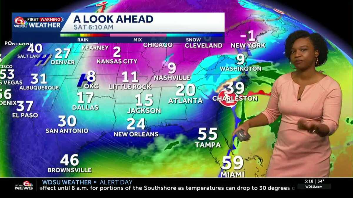 Alert Day: Freeze Warning in effect for portions of the Southshore for ...