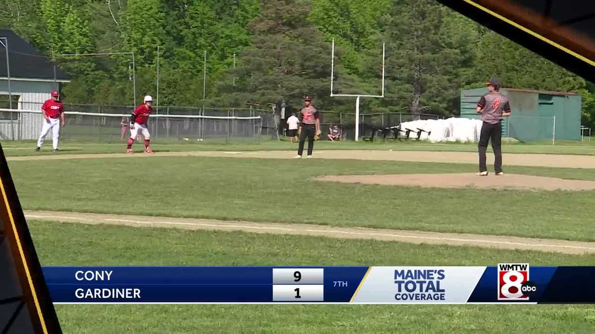 Cony baseball; Gardiner softball earn W's