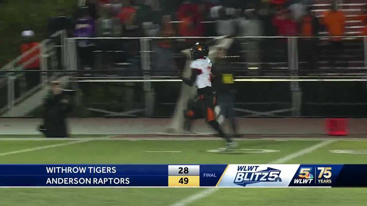Anderson Raptors 49, Withrow Tigers 28