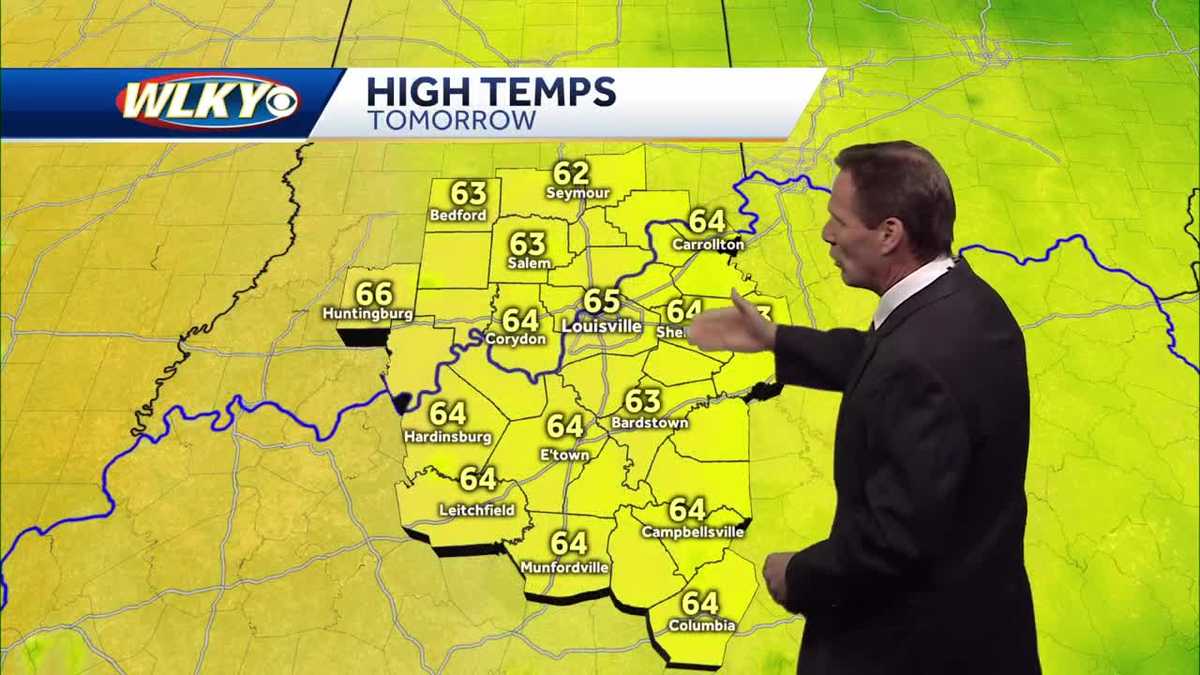 Beautiful Wednesday... Rain chances Thursday