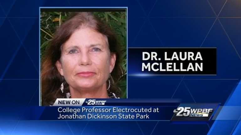 College professor electrocuted at Jonathan Dickinson State Park