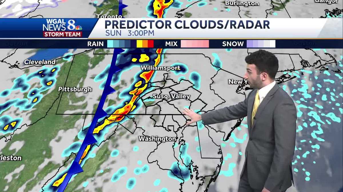 Strong storms & high winds possible Sunday afternoon in south-central ...